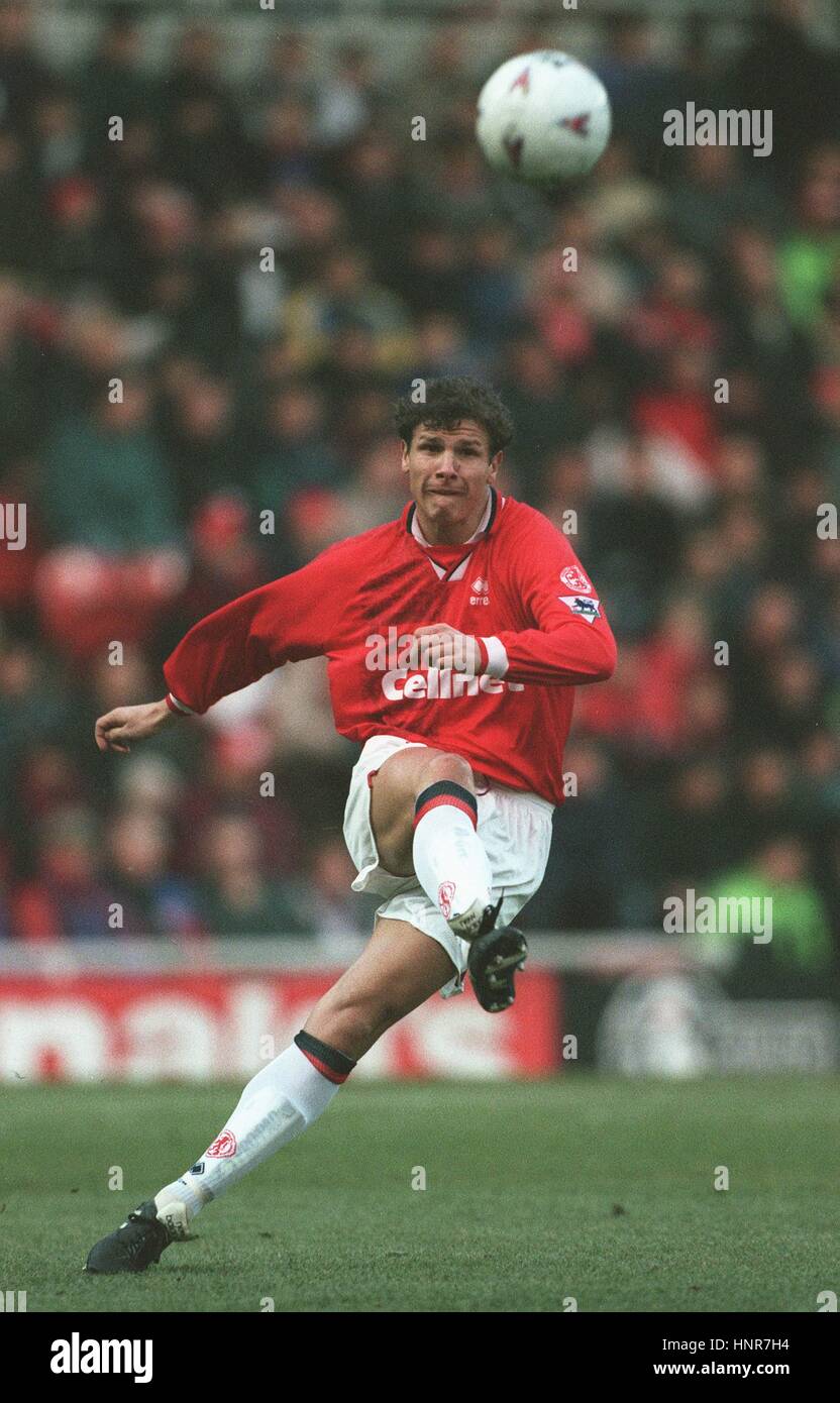 NEIL COX MIDDLESBROUGH FC 09 December 1996 Stock Photo - Alamy