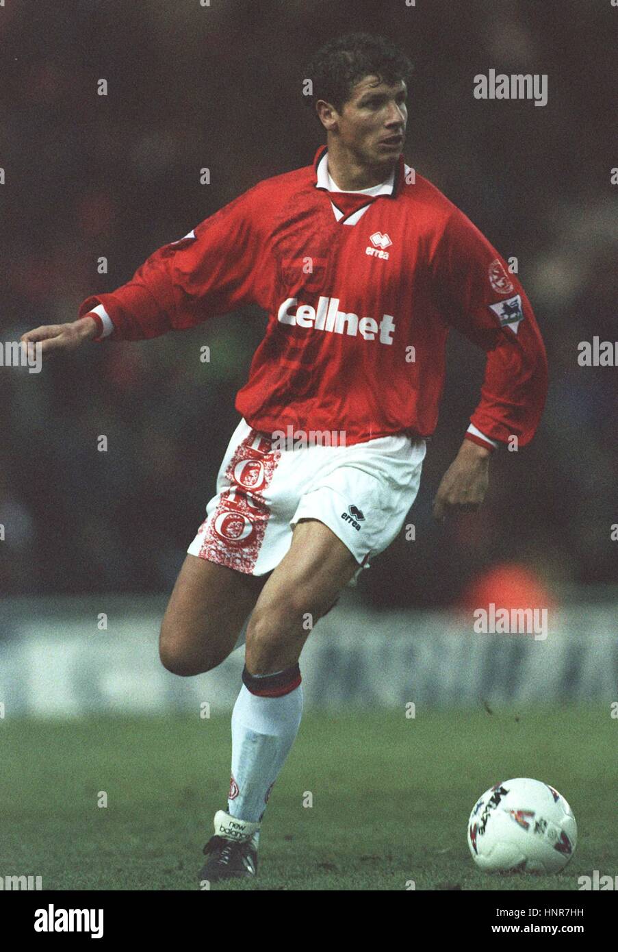 NEIL COX MIDDLESBROUGH FC 09 December 1996 Stock Photo - Alamy