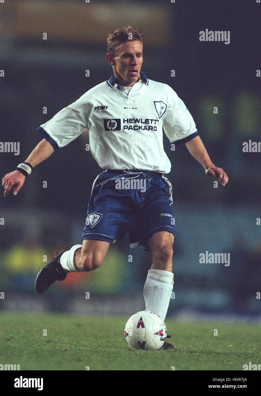 ALLAN NIELSEN TOTTENHAM HOTSPUR FC 18 December 1996 Stock Photo - Alamy