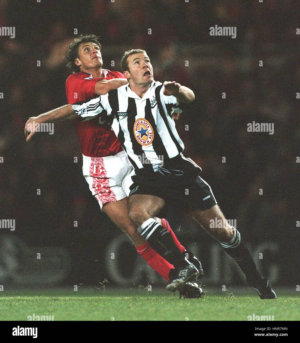 Alan shearer newcastle united 1996 hi-res stock photography and images ...