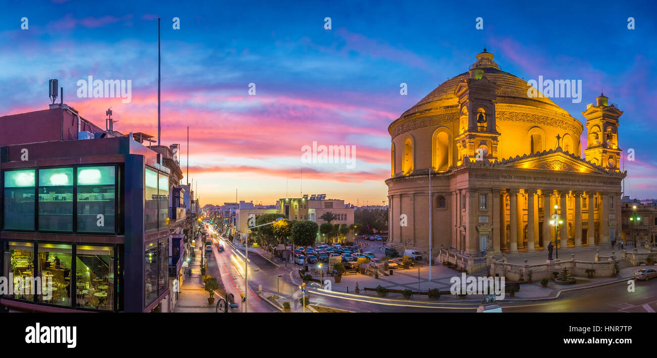 Mosta, Malta - The Church of Assumption of our Lady also know as Mosta ...