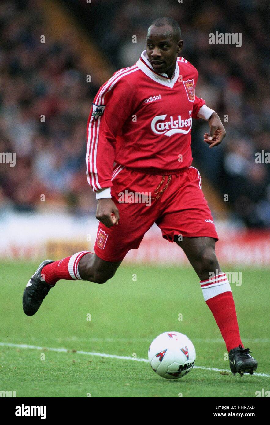 MICHAEL THOMAS LIVERPOOL FC 15 January 1996 Stock Photo - Alamy