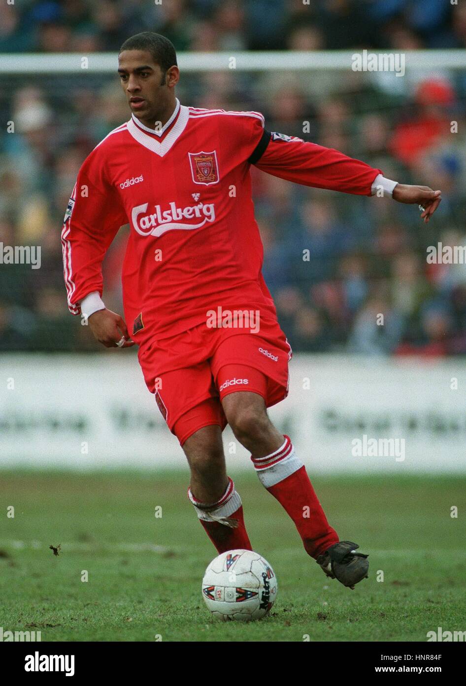 PHIL BABB LIVERPOOL FC 22 February 1996 Stock Photo - Alamy