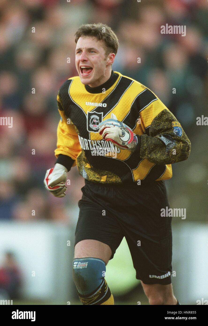 MICHAEL WATT ABERDEEN FC 27 February 1996 Stock Photo - Alamy