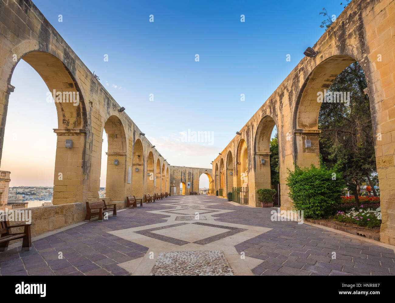 Valletta gardens hi-res stock photography and images - Alamy