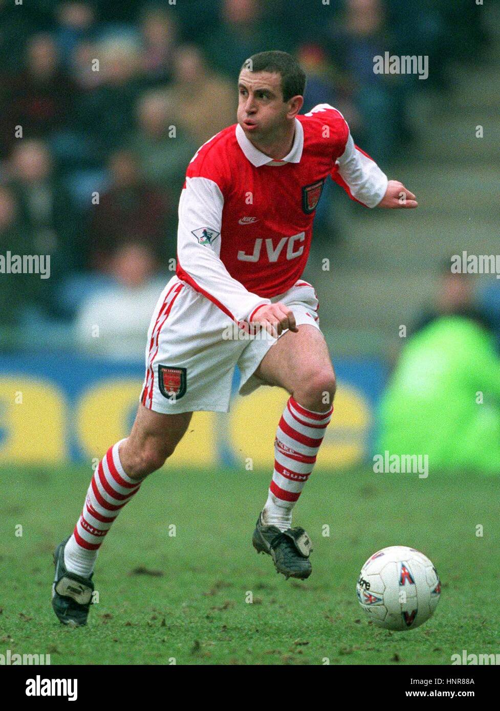 NIGEL WINTERBURN ARSENAL FC 19 March 1996 Stock Photo - Alamy