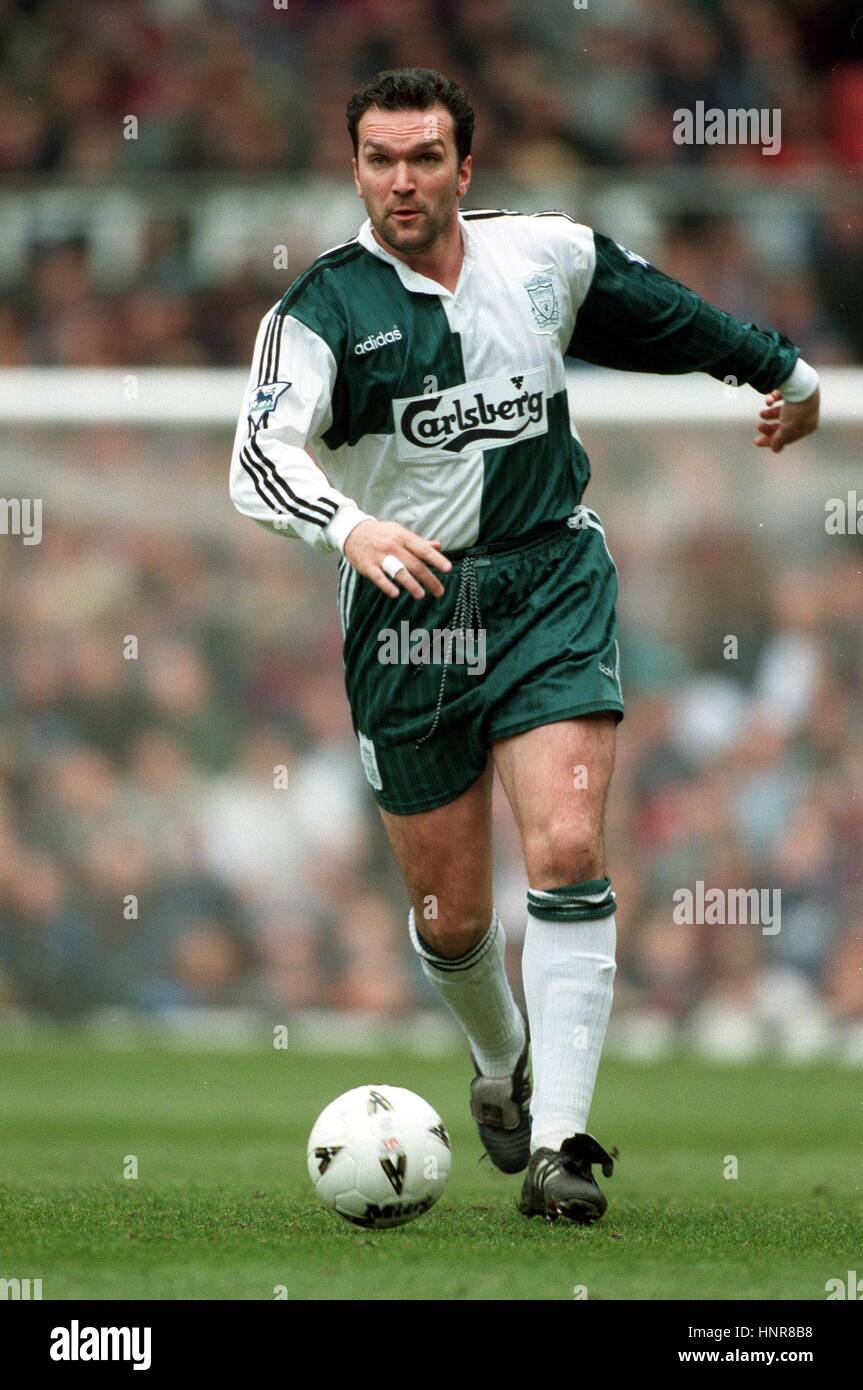 NEIL RUDDOCK LIVERPOOL FC 04 April 1996 Stock Photo - Alamy