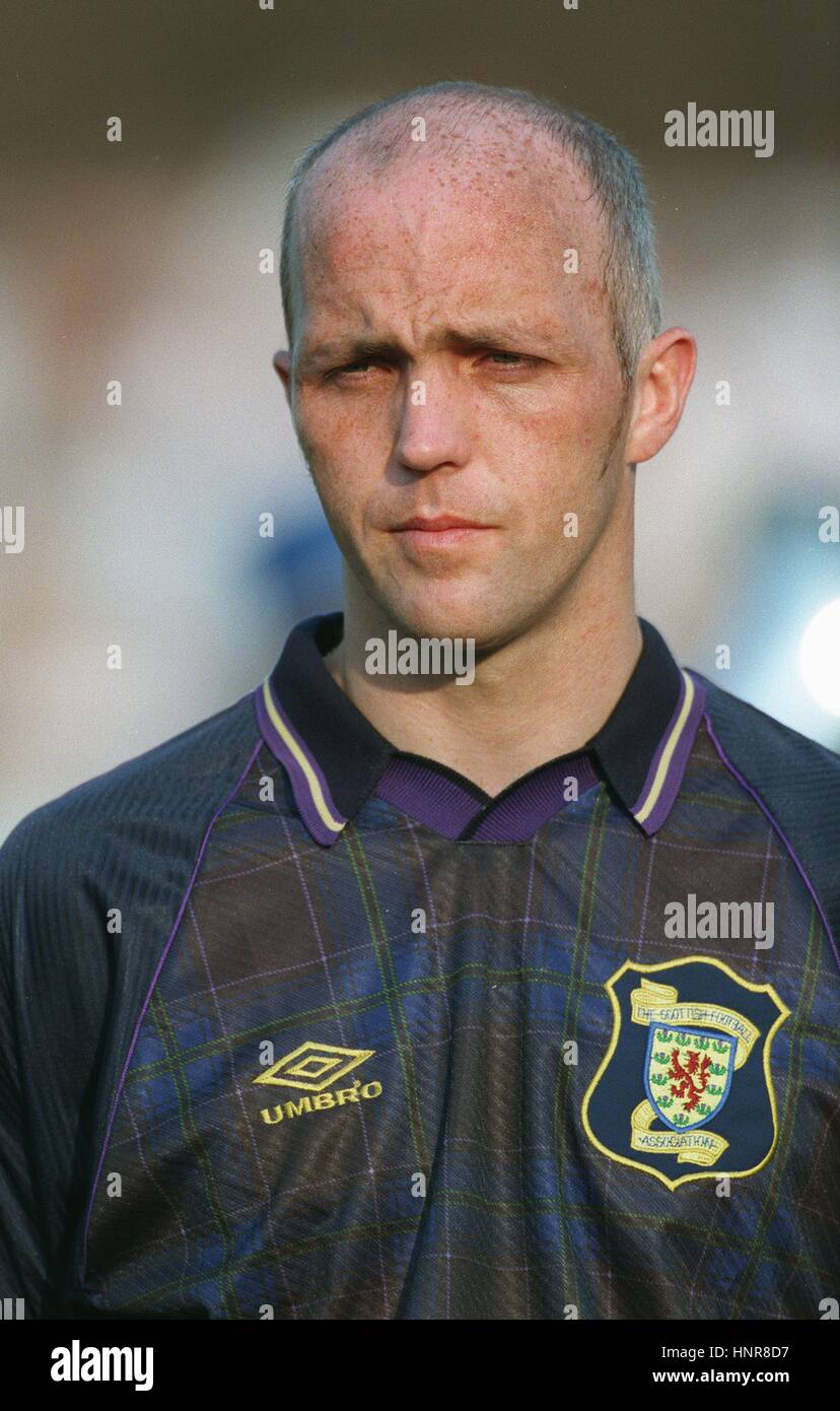 BRIAN MARTIN SCOTLAND & MOTHERWELL FC 26 April 1996 Stock Photo - Alamy