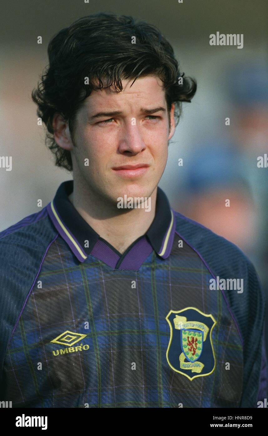 BRIAN O'NEIL SCOTLAND & GLASGOW CELTIC FC 26 April 1996 Stock Photo - Alamy