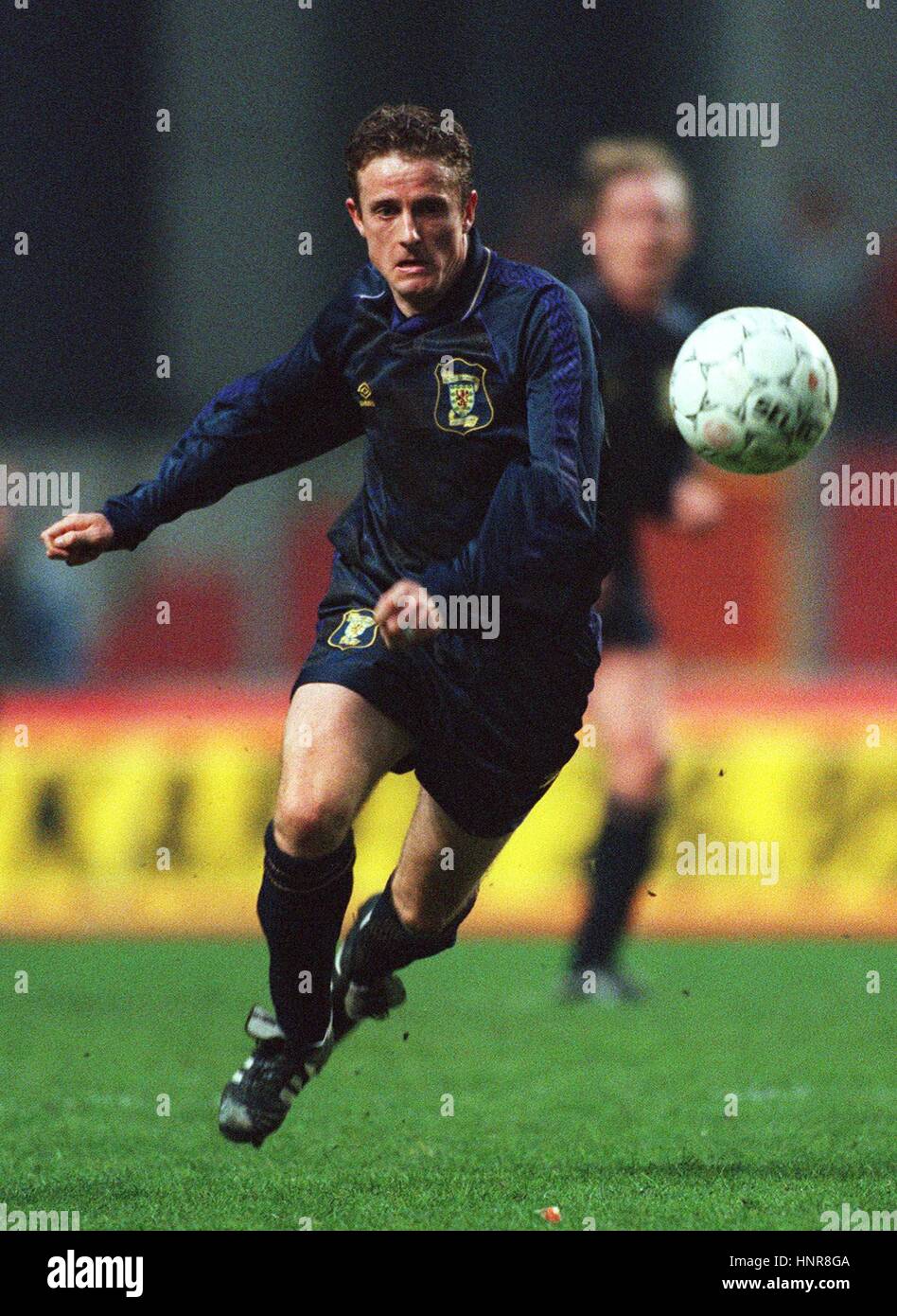 KEVIN GALLACHER SCOTLAND & BLACKBURN ROVERS FC 26 April 1996 Stock ...