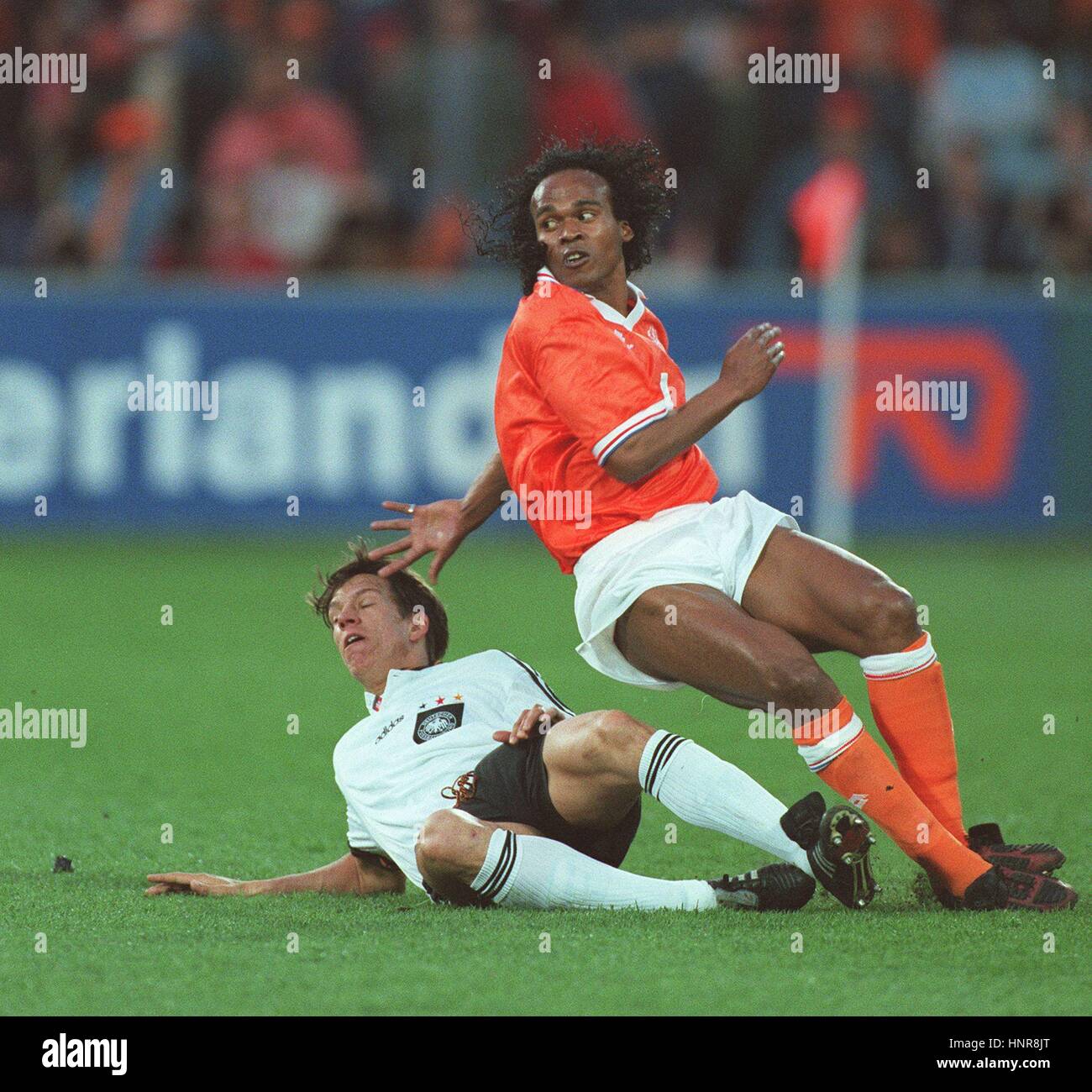 GASTON TAUMENT CHRISTIAN ZEIGE HOLLAND V GERMANY 26 April 1996 Stock ...