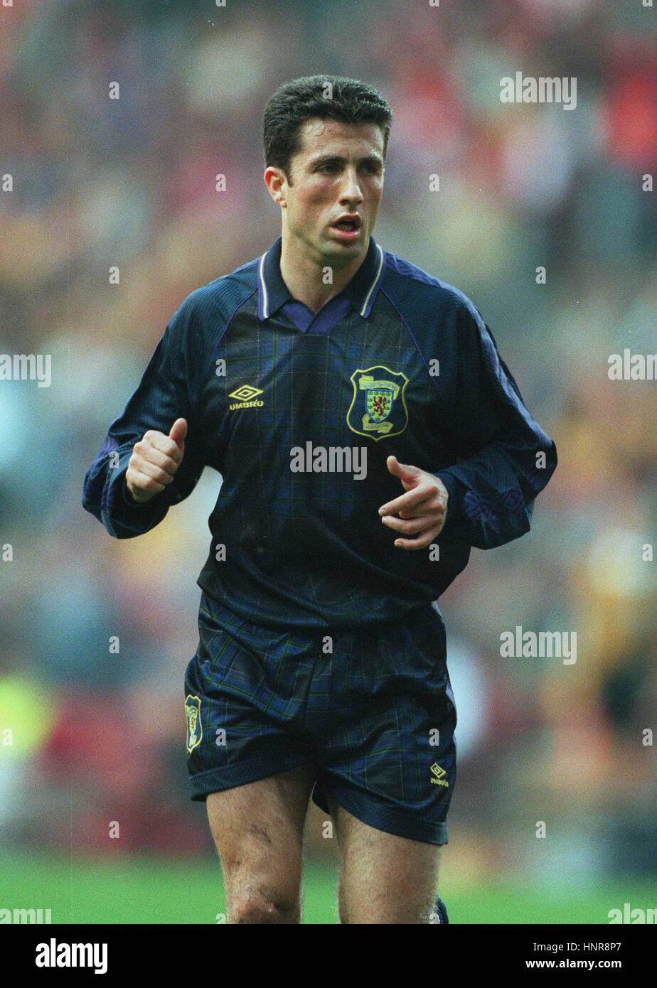 JOHN COLLINS SCOTLAND & GLASGOW CELTIC FC 30 April 1996 Stock Photo - Alamy