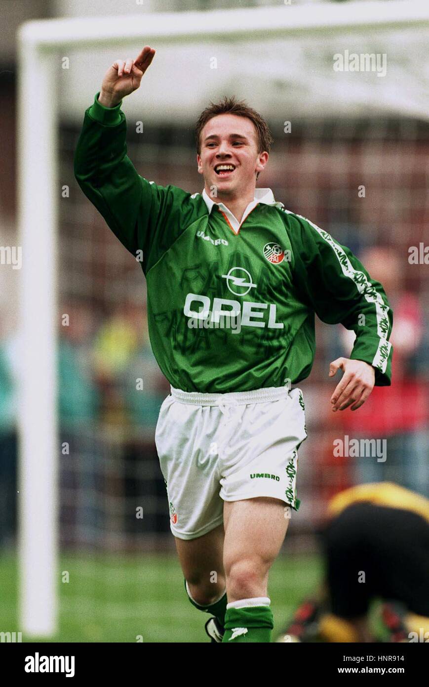 Football celebrating david connolly hi-res stock photography and images ...