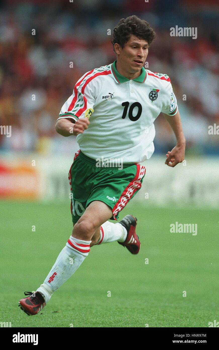 KRASIMIR BALAKOV BULGARIA & STUTTGART 11 June 1996 Stock Photo - Alamy