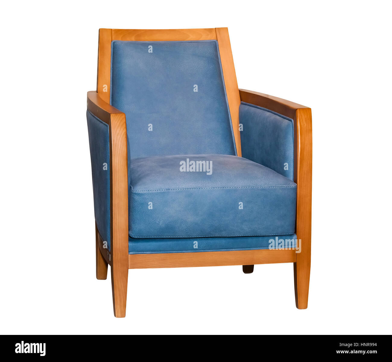 Modern leather chair Stock Photo - Alamy