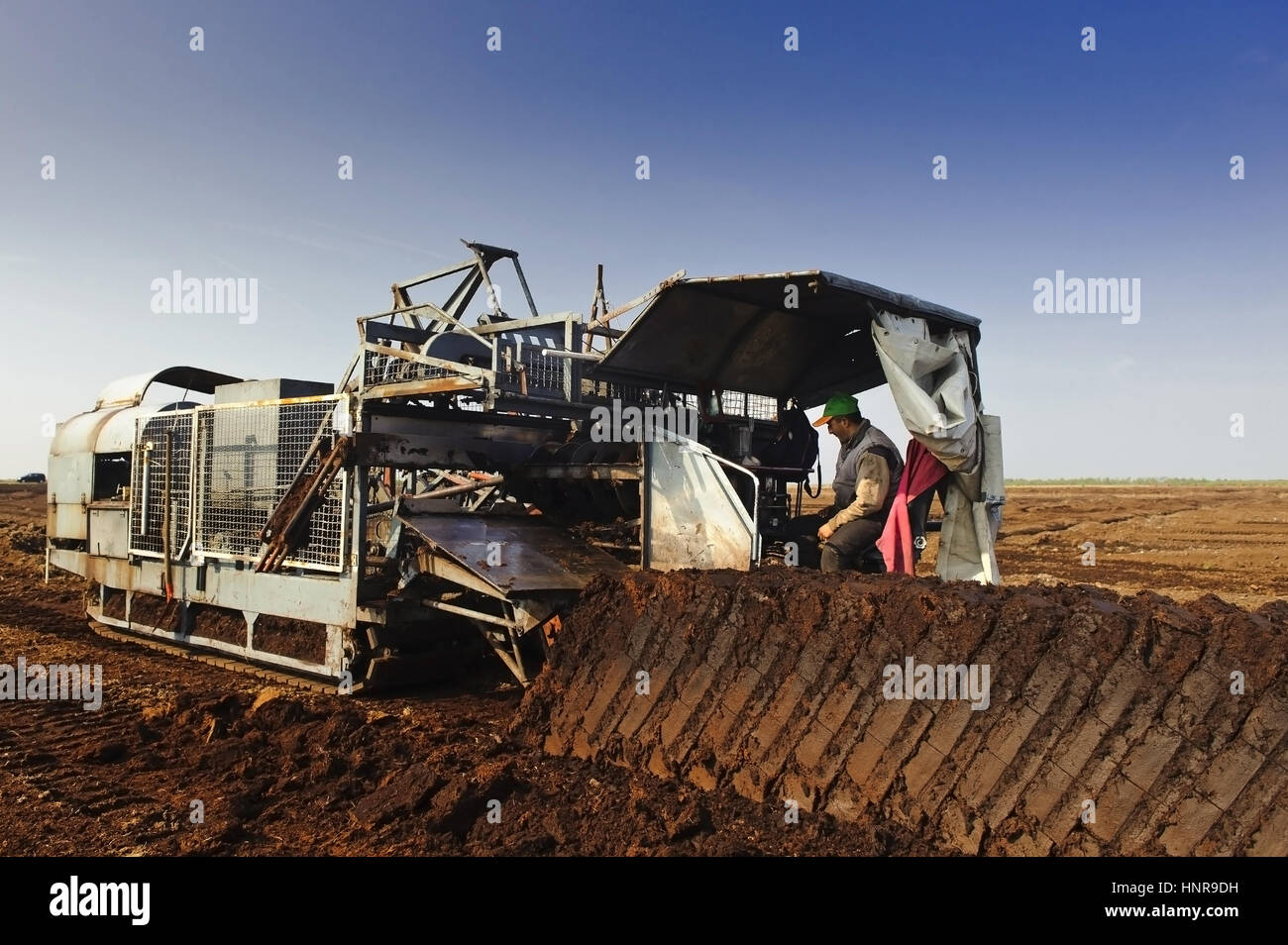 Peat cutting machine hi-res stock photography and images - Alamy