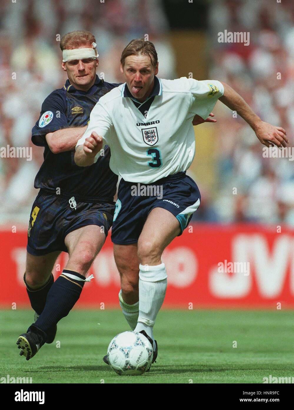 STUART PEARCE & GORDON DURIE SCOTLAND V ENGLAND 15 June 1996 Stock ...