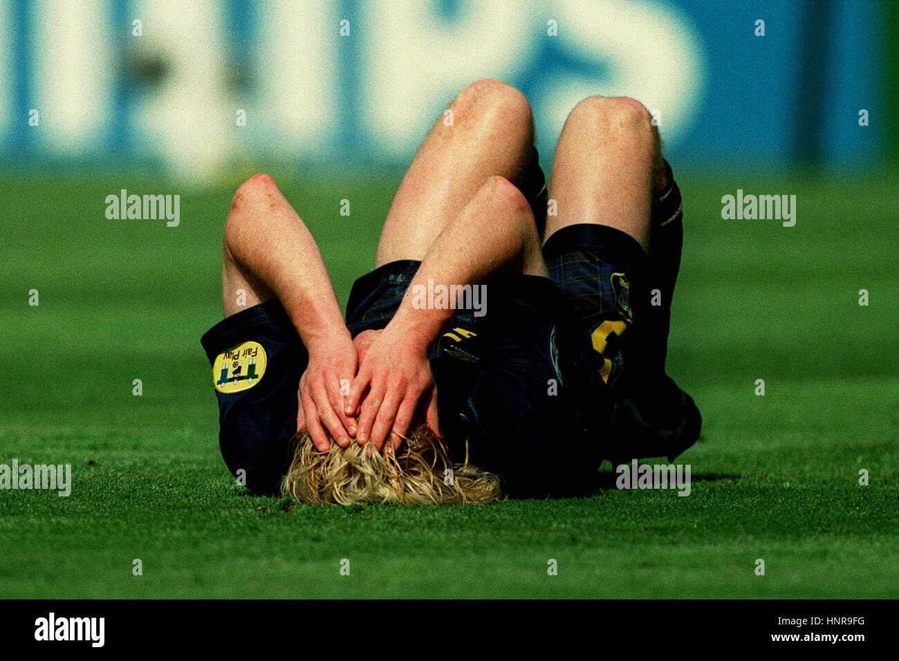 COLIN HENDRY SCOTLAND & BLACKBURN ROVERS FC 17 June 1996 Stock Photo ...
