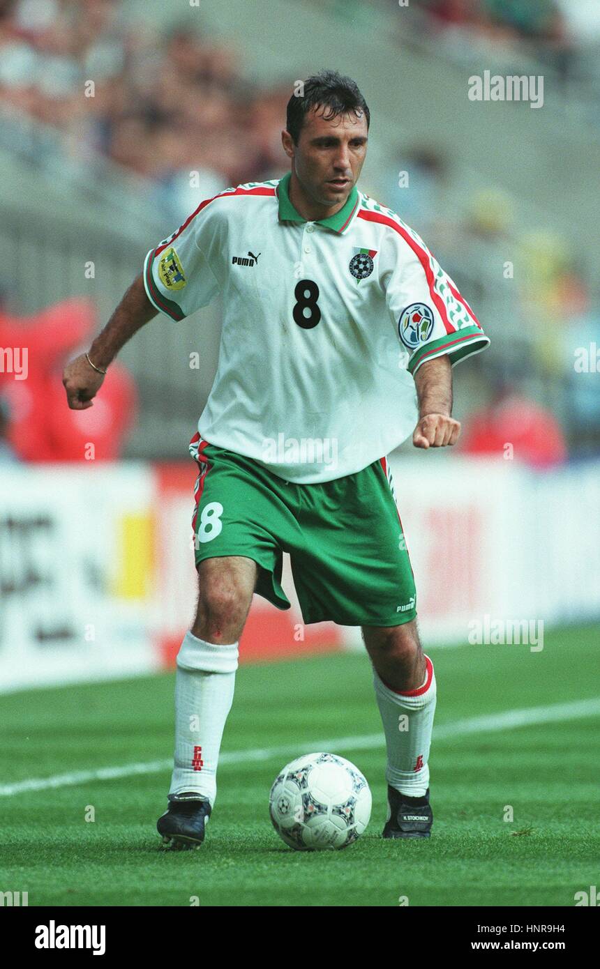 HRISTO STOITCHKOV BULGARIA & BARCELONA FC 17 June 1996 Stock Photo - Alamy