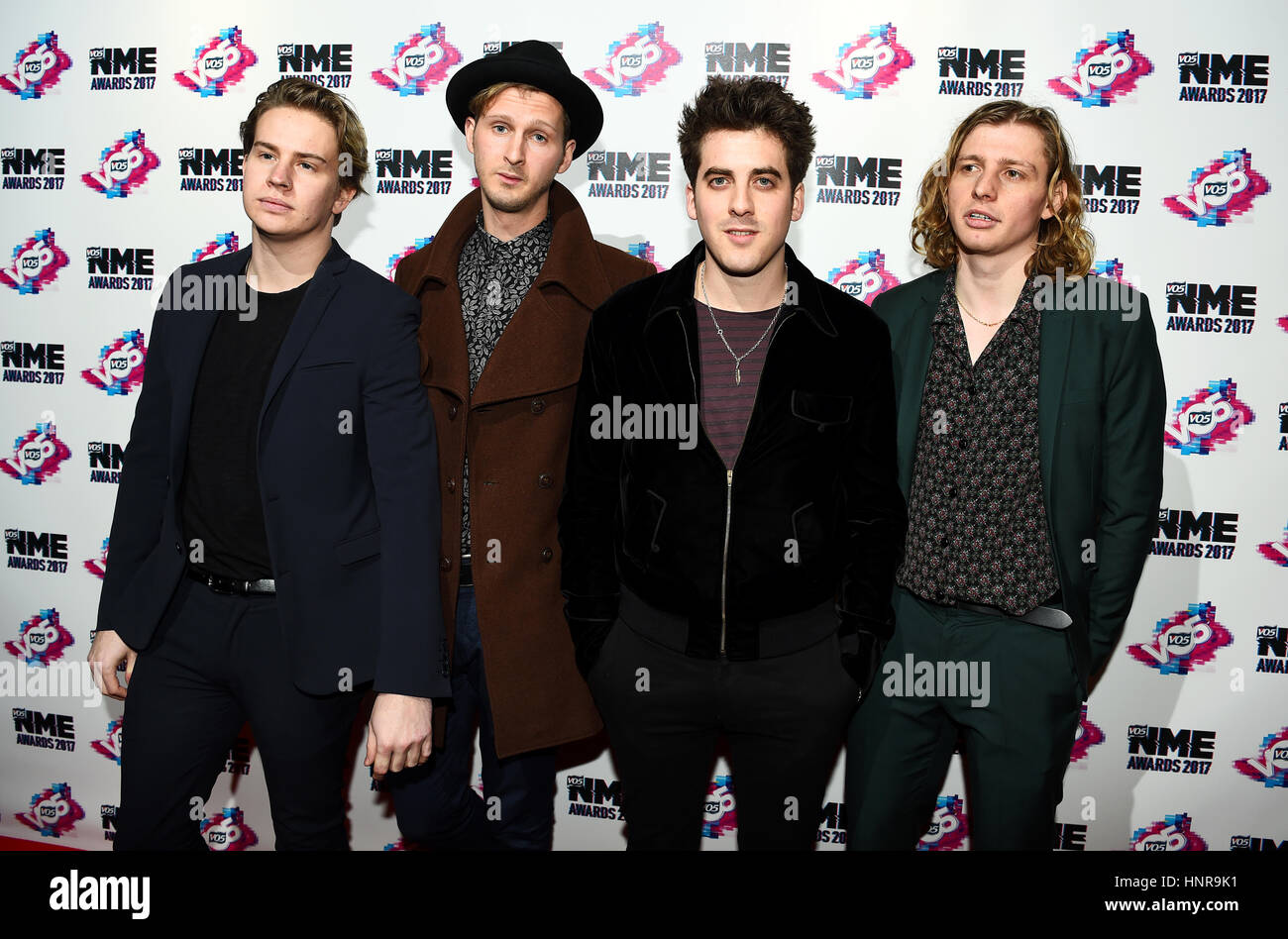 (left to right) Colin Jones, Sam Rourke, Kieran Shudall and Joe ...