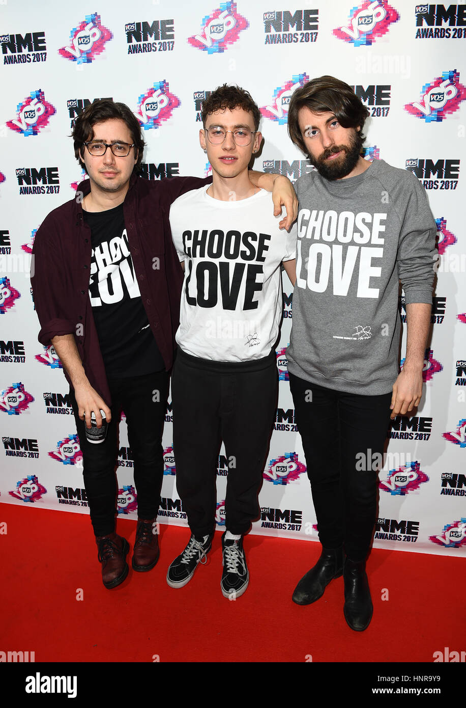 (left to right) Emre Turkmen, Olly Alexander and Mikey Goldsworthy from ...