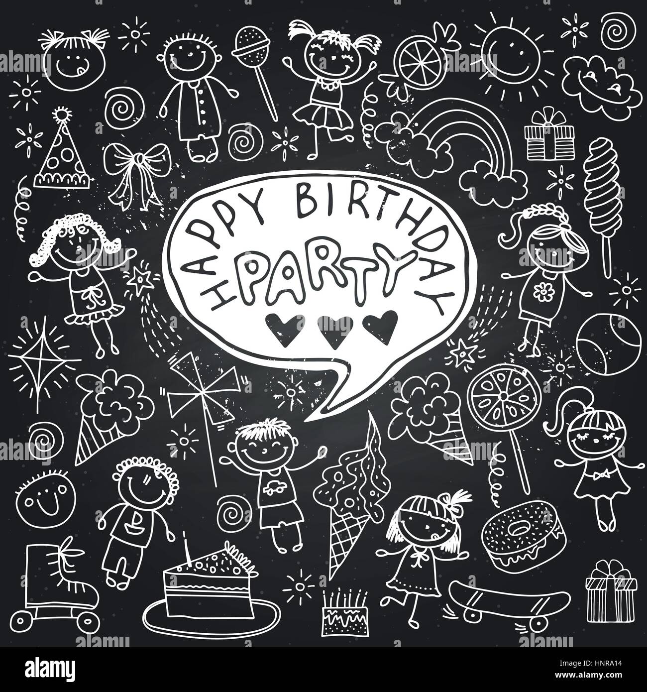 Poster for the birthday greetings Stock Vector Image & Art - Alamy