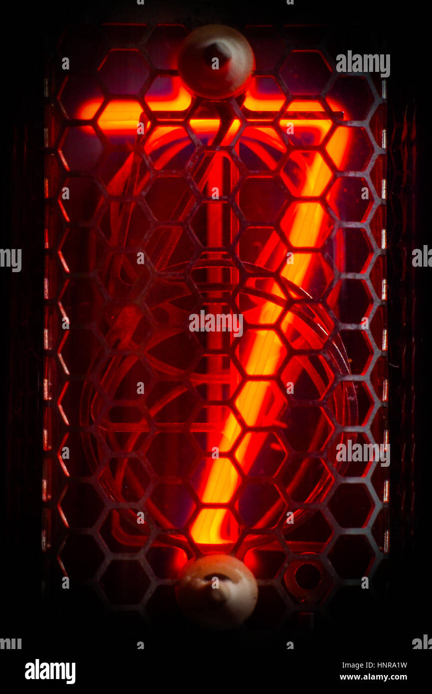 Nixie tubes hi-res stock photography and images - Alamy