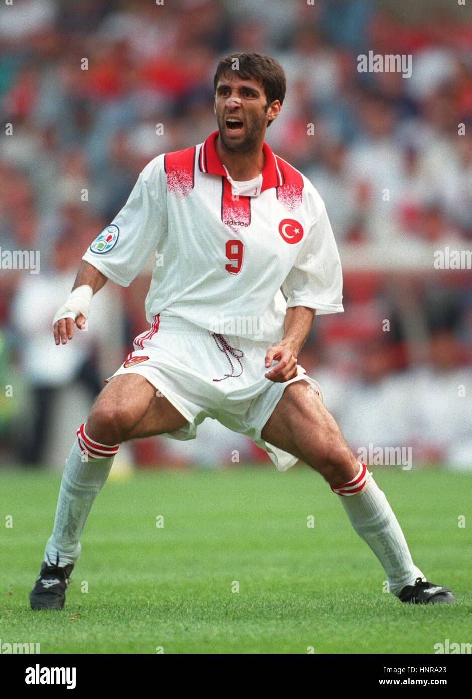 HAKAN SUKUR TURKEY & GALATASARAY FC 14 June 1996 Stock Photo - Alamy