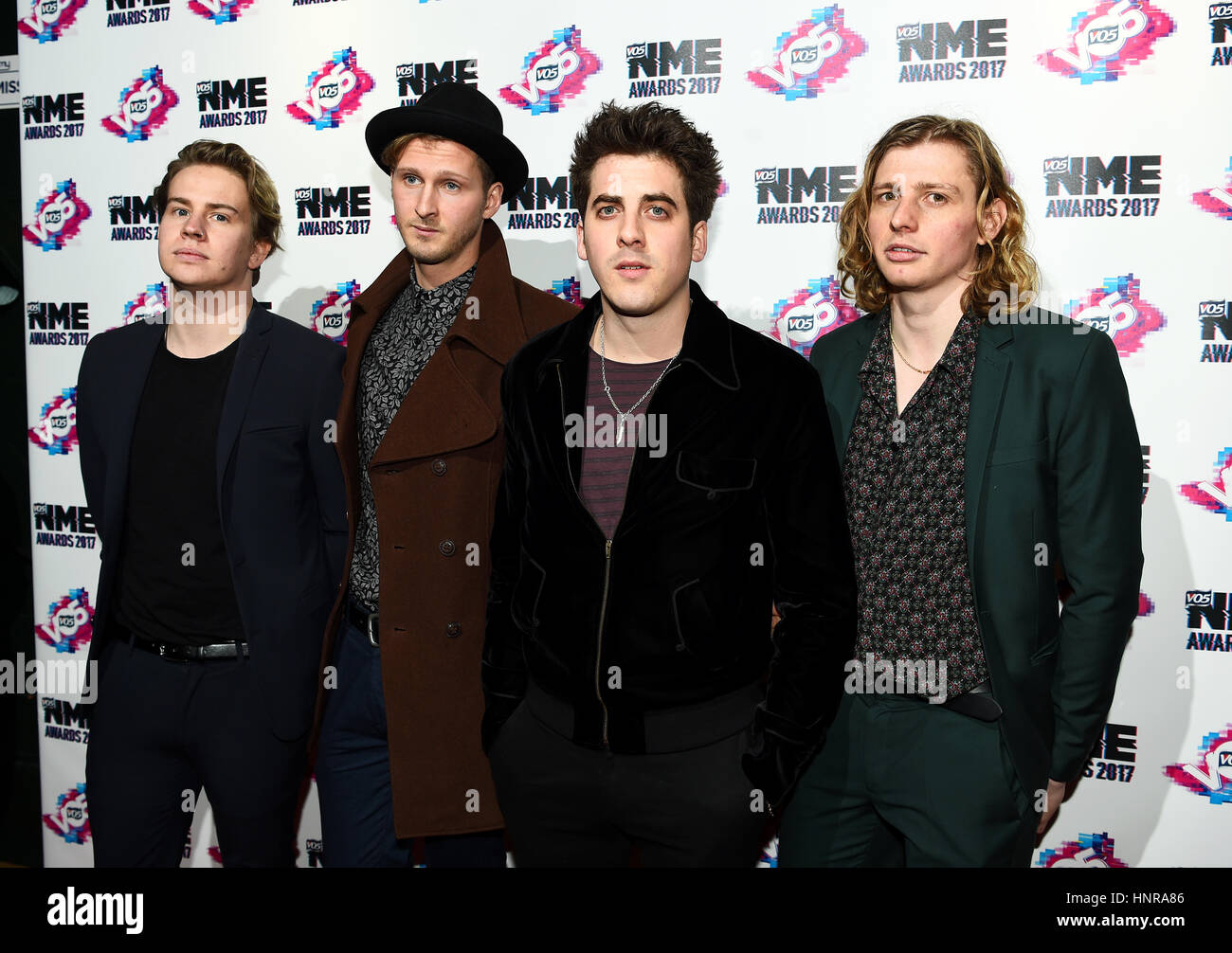 (left to right) Colin Jones, Sam Rourke, Kieran Shudall and Joe ...