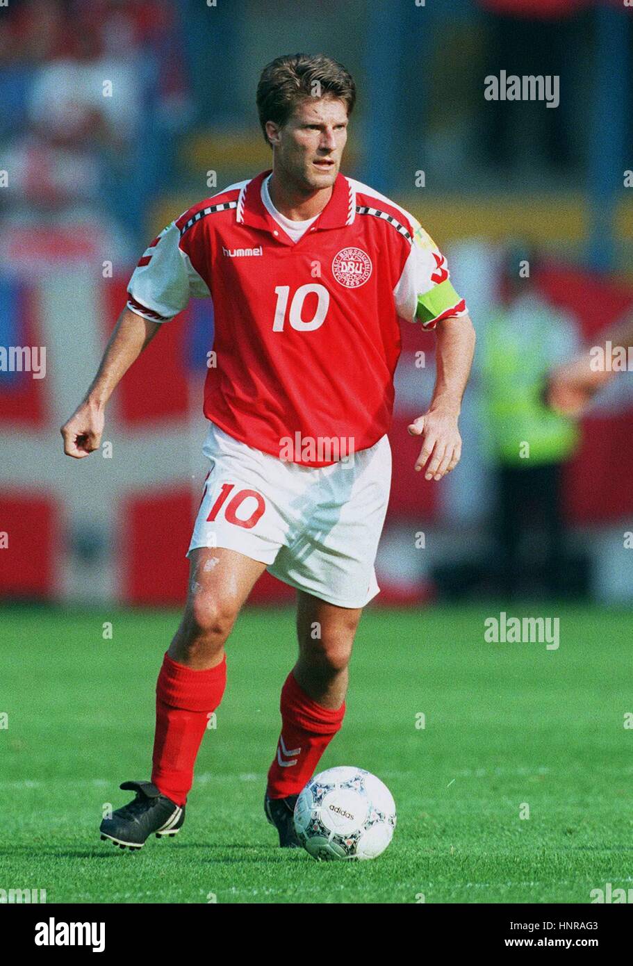 MICHAEL LAUDRUP DENMARK & BARCELONA 16 June 1996 Stock Photo - Alamy