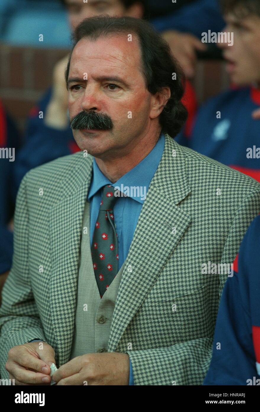 ARTUR JORGE SWITZERLAND FOOTBALL MANAGER 18 June 1996 Stock Photo - Alamy