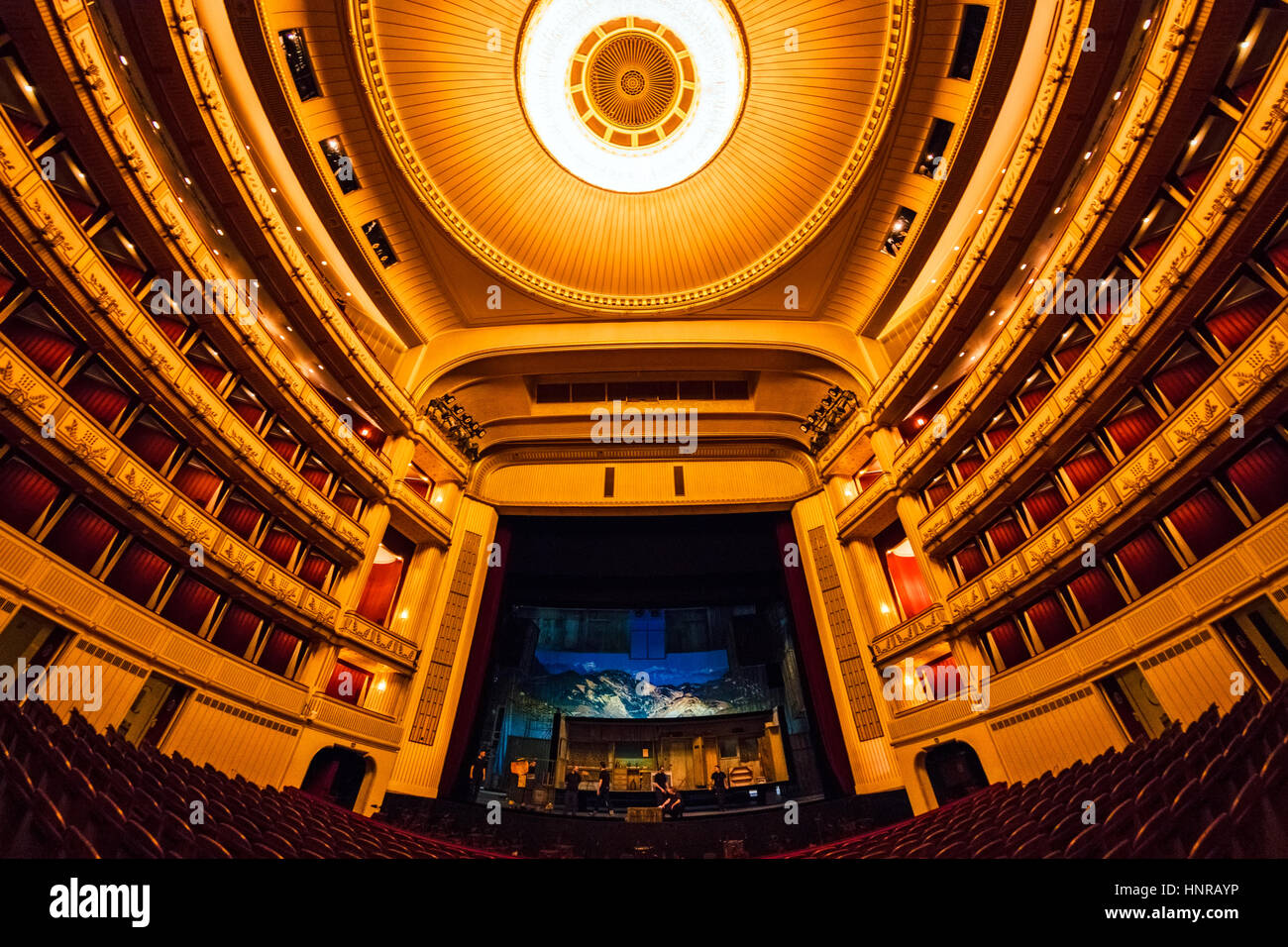 Vienna opera house interior hi-res stock photography and images - Alamy