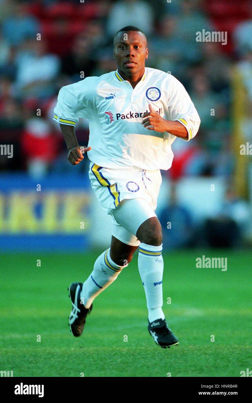 RODNEY WALLACE LEEDS UNITED FC 20 July 1996 Stock Photo - Alamy