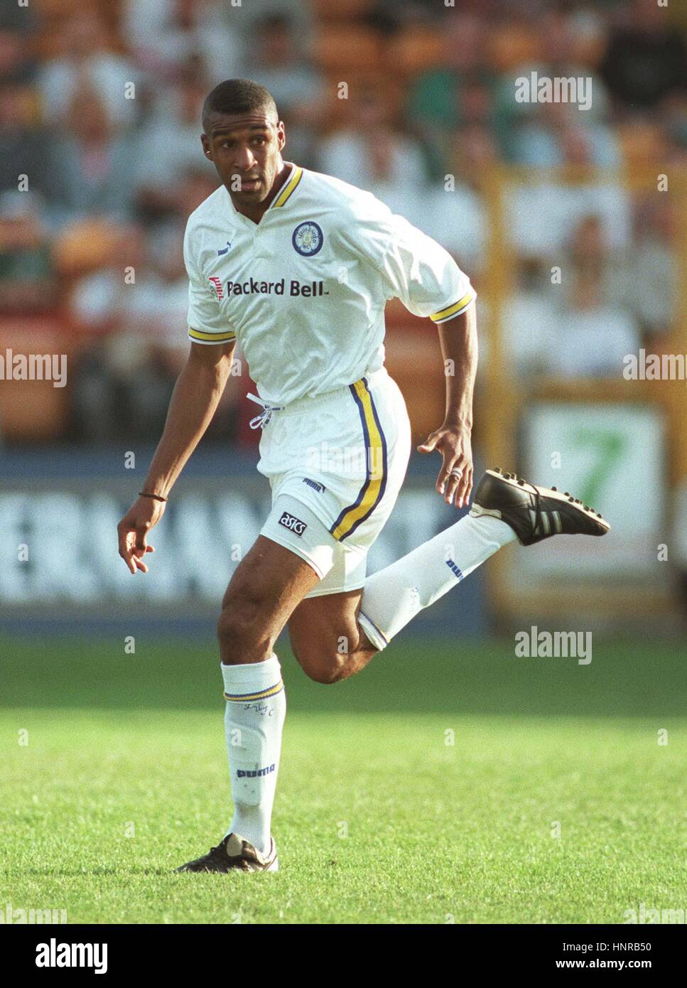 BRIAN DEANE LEEDS UNITED FC 20 July 1996 Stock Photo - Alamy