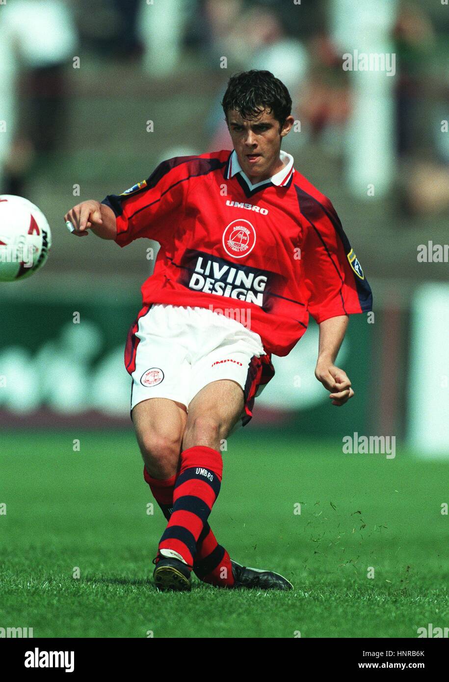 JAMIE BUCHAN ABERDEEN FC 24 July 1996 Stock Photo - Alamy