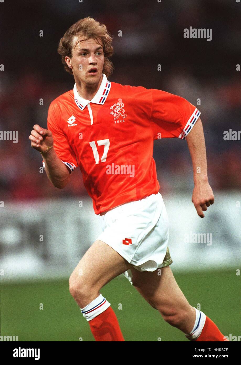 JORDI CRUYFF HOLLAND & MANCHESTER UNITED FC 22 June 1996 Stock Photo ...
