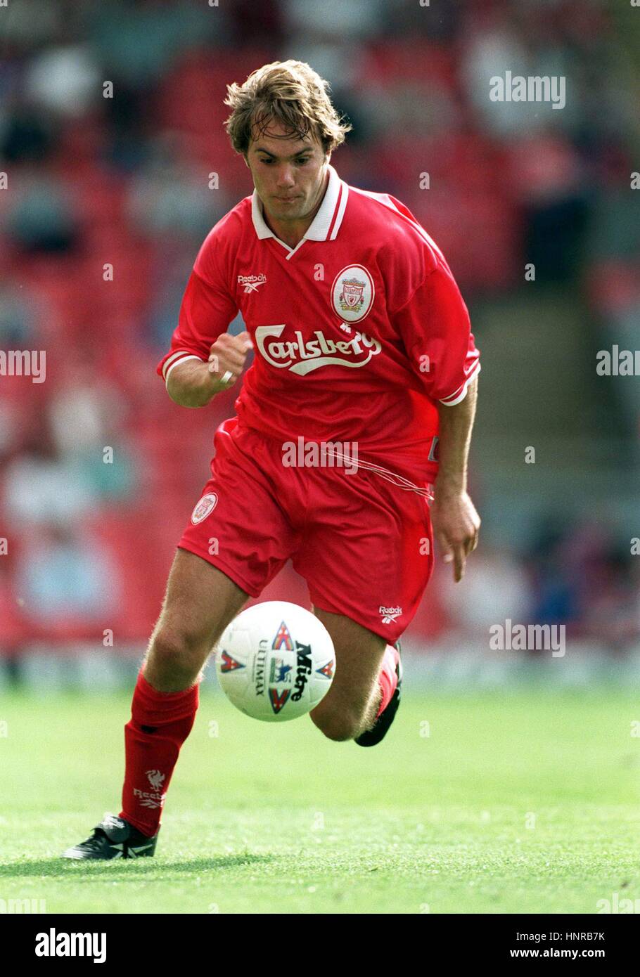 JASON MCATEER LIVERPOOL FC 29 July 1996 Stock Photo - Alamy