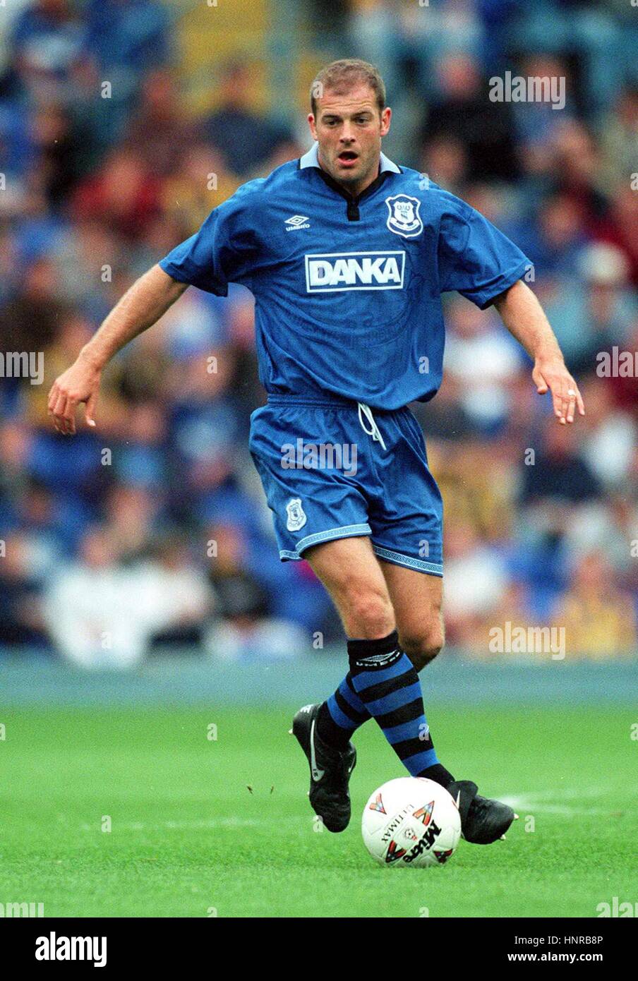 JOE PARKINSON EVERTON FC 01 August 1996 Stock Photo - Alamy