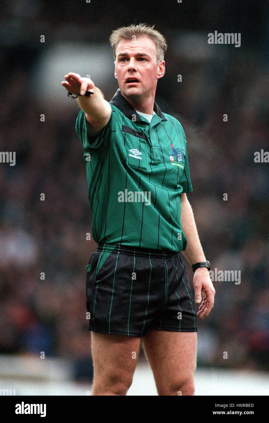 PAUL DANSON PREMIER LEAGUE REFEREE 07 March 1996 Stock Photo - Alamy
