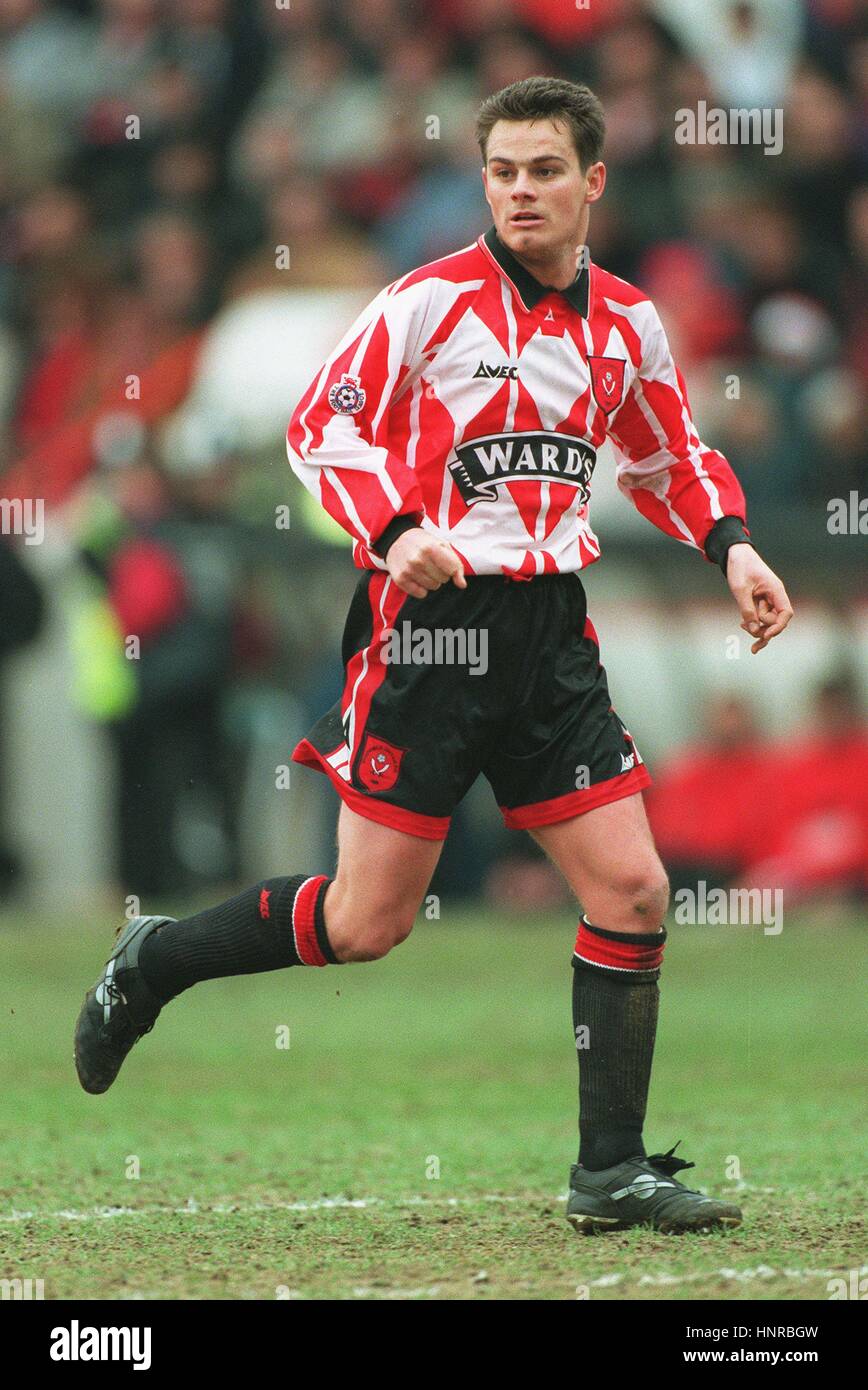 MITCH WARD SHEFFIELD UNITED FC 15 April 1996 Stock Photo - Alamy