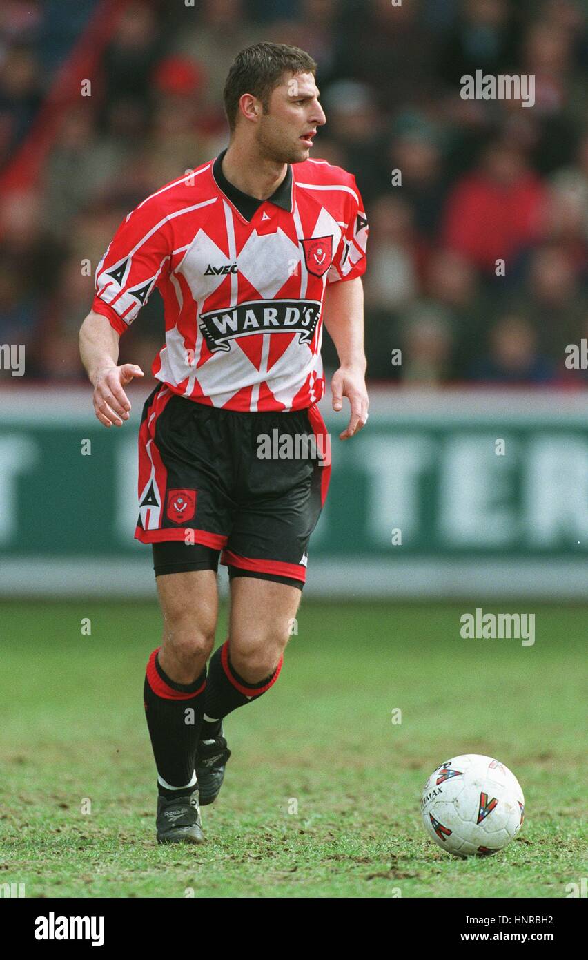 MICHAEL VONK SHEFFIELD UNITED FC 15 April 1996 Stock Photo - Alamy