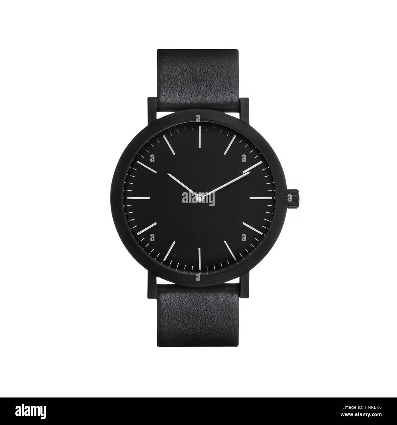 Wrist watch angle product style with white background, shinny metallic ...