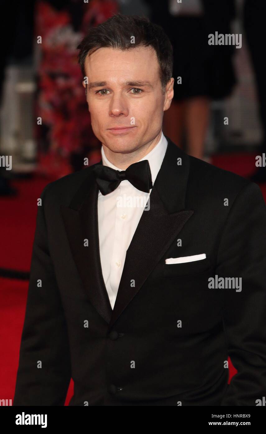 London, UK. Rupert Evans at the EE British Acadamy Film Awards (BAFTA's ...