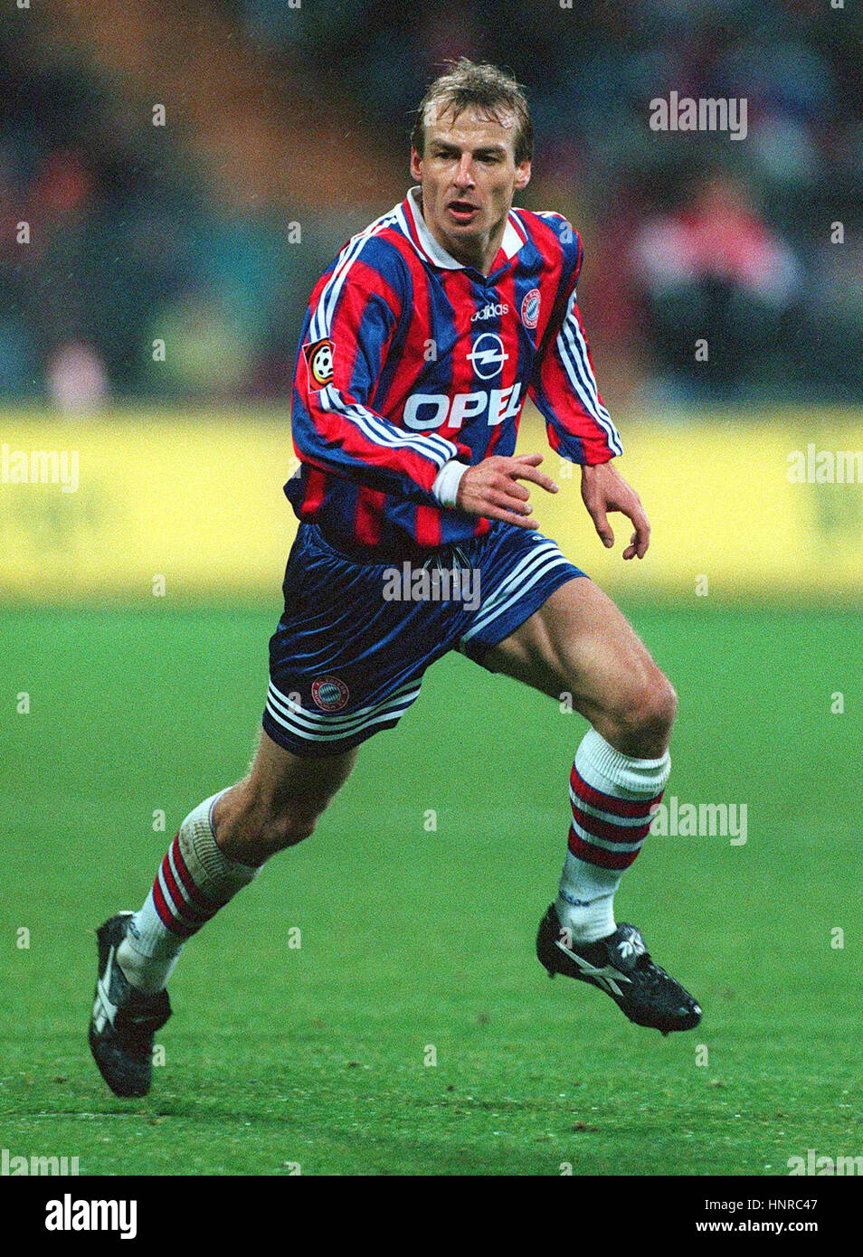 JURGEN KLINSMANN BAYERN MUNICH FC 23 October 1996 Stock Photo - Alamy