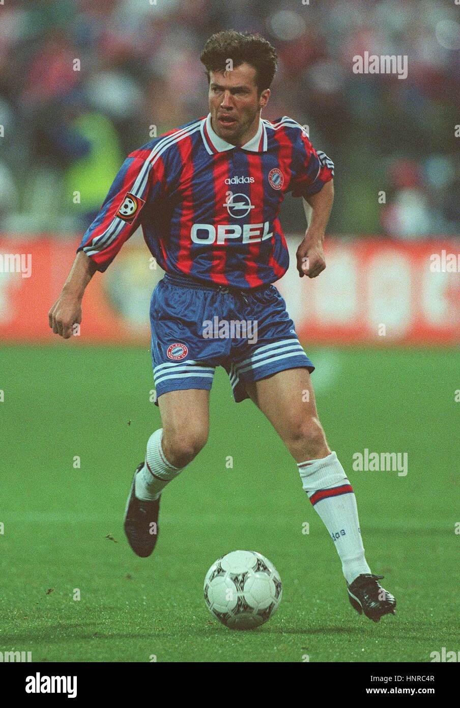 LOTHAR MATTHAUS BAYERN MUNCHEN FC 23 October 1996 Stock Photo - Alamy