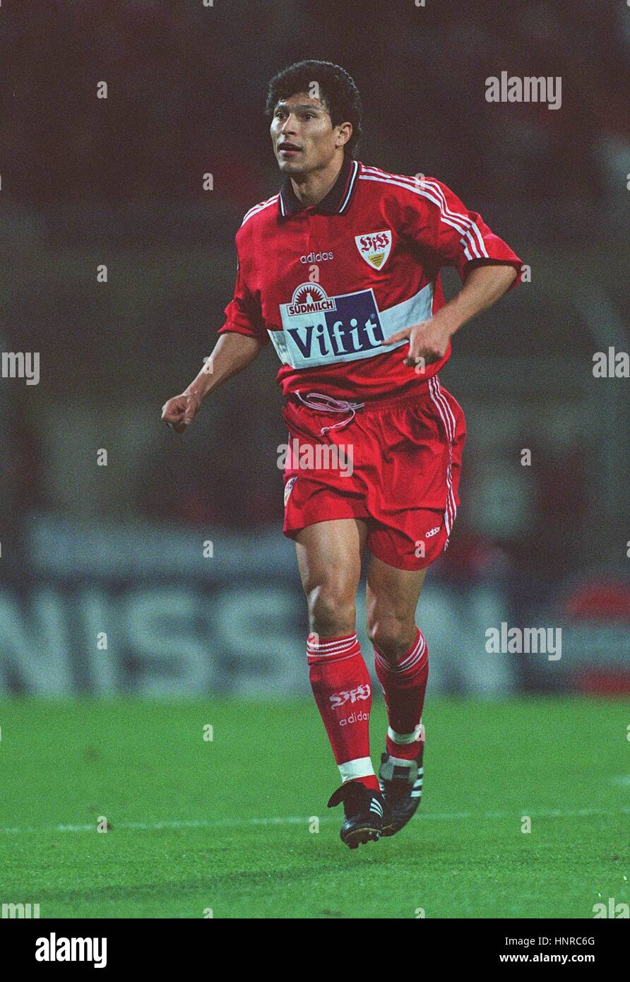 KRASSIMIR BALAKOV VFB STUTTGART 04 November 1996 Stock Photo - Alamy