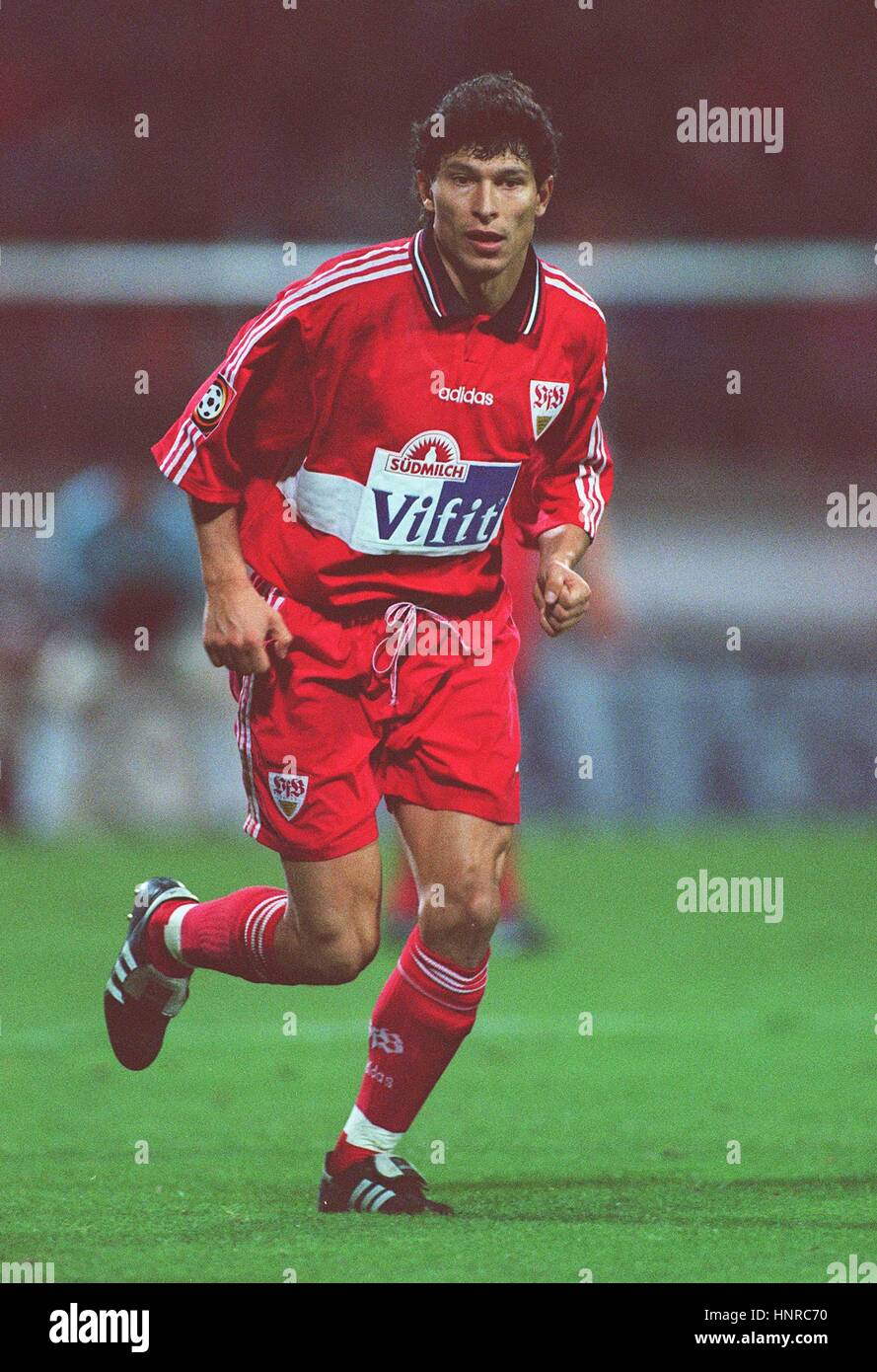 KRASSIMIR BALAKOV VFB STUTTGART 05 November 1996 Stock Photo - Alamy