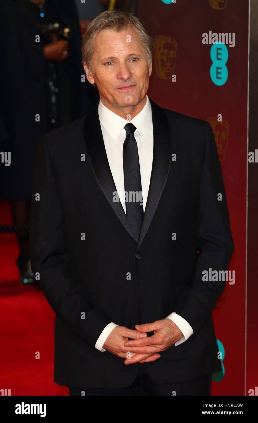 London, UK. Viggo Mortensen at the EE British Acadamy Film Awards ...