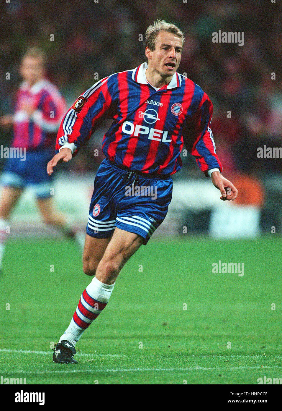 JURGEN KLINSMANN BAYERN MUNICH FC 25 October 1996 Stock Photo - Alamy