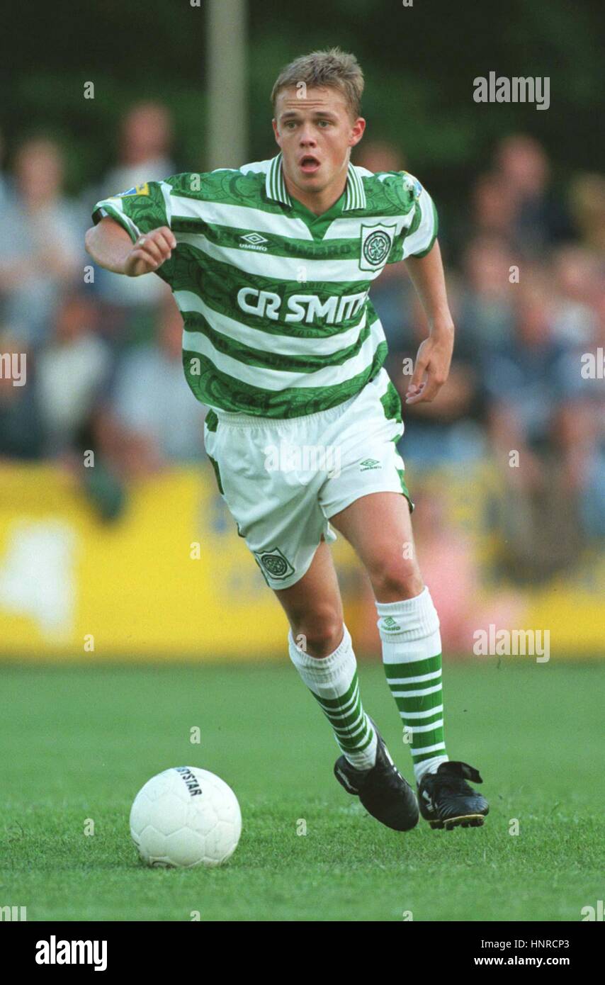 SIMON DONNELLY GLASGOW CELTIC FC 01 August 1996 Stock Photo - Alamy